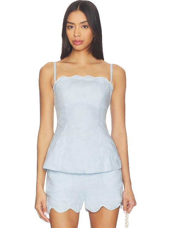MAJE Rhinestone Shirt with Removable Tie