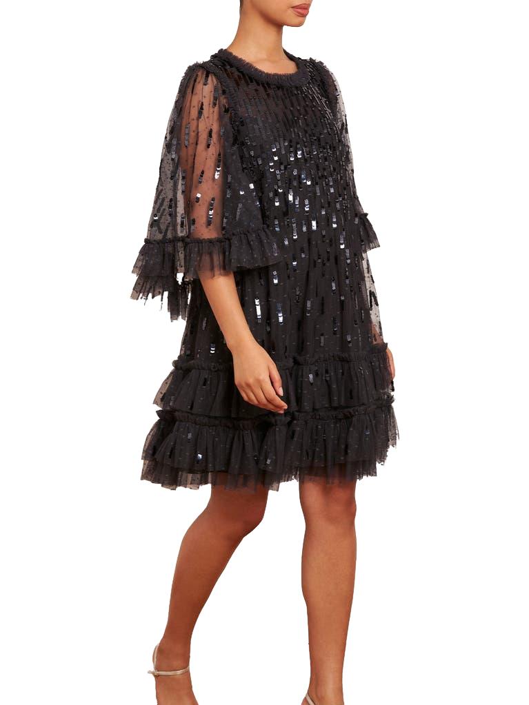 NEEDLE & THREAD Sequin Mini Dress