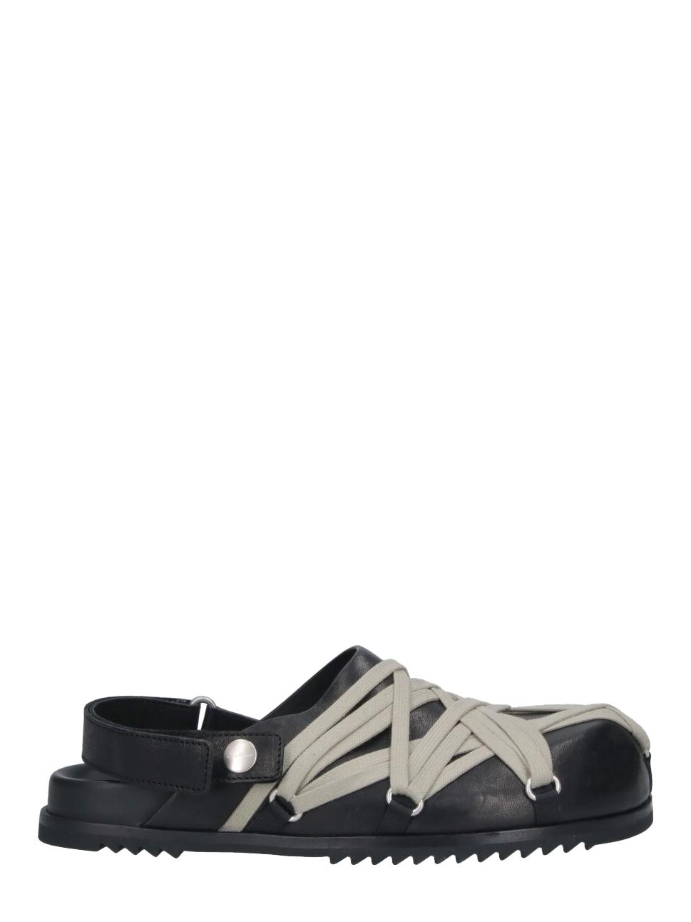 RICK OWENS Megalace Granola Mules
