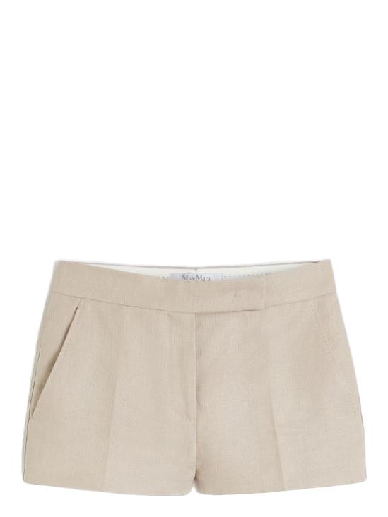 MAX MARA Oversized Sleeveless Linen Jacket with Ruffles