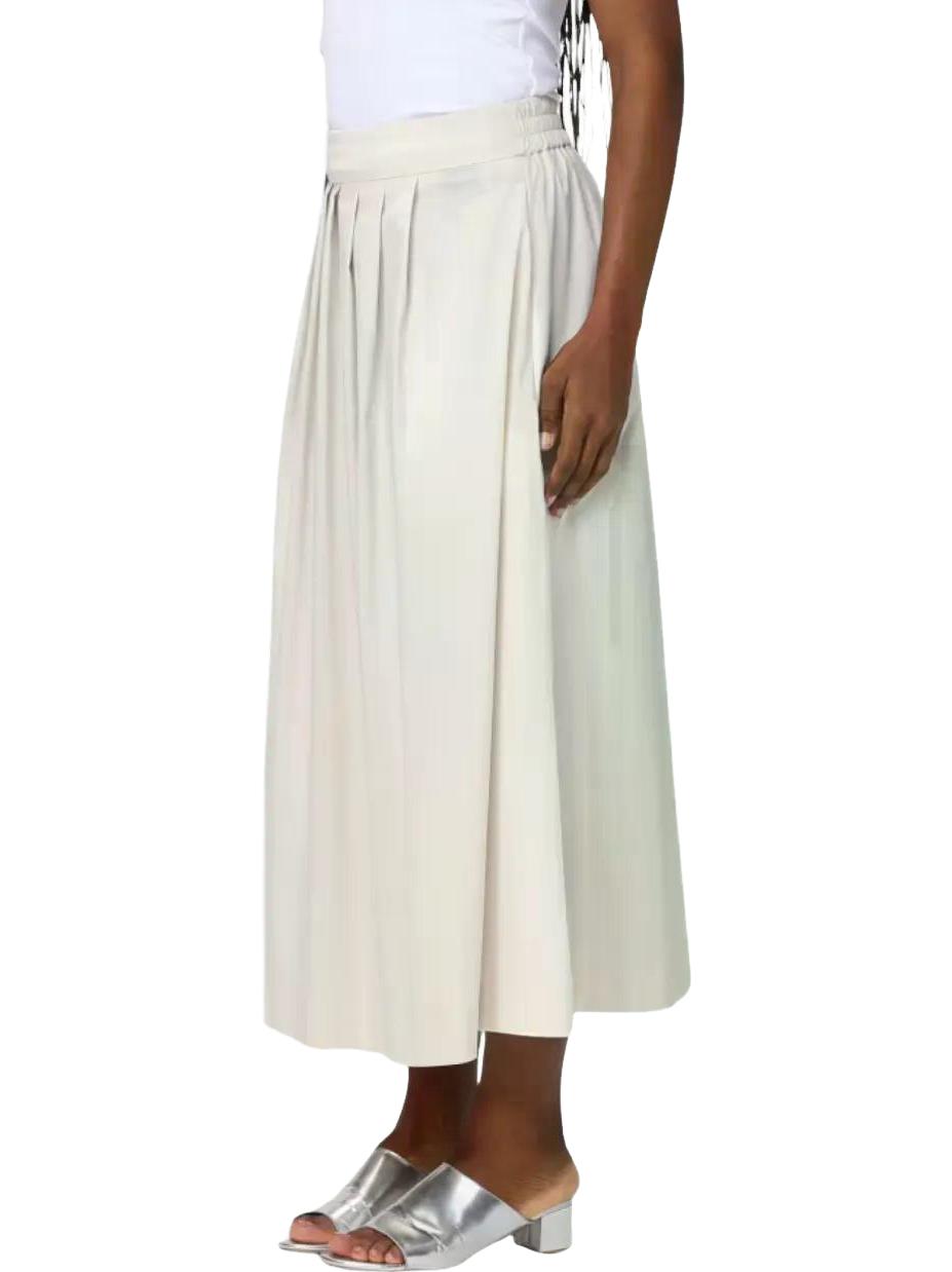 PT TORINO Pleated Midi Skirt