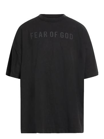 FEAR OF GOD man t-shirt black size m cotton