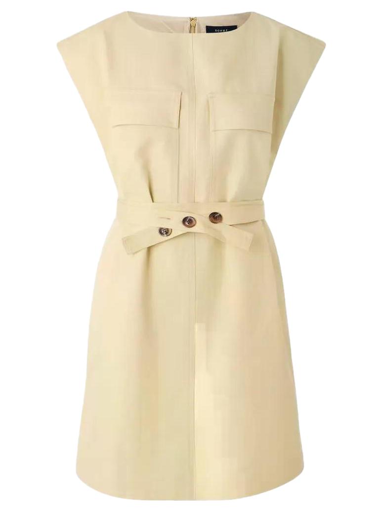 SOEUR Soeur Imane Belted Dress