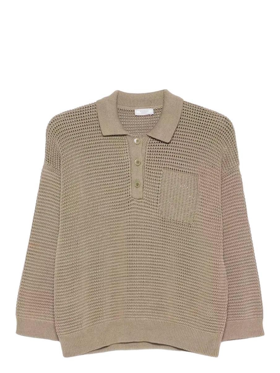 PESERICO Buttoned Polo Shirt
