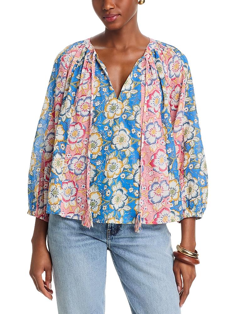 VELVET BY GRAHAM & SPENCER Reese Blouson Sleeve Boho Top