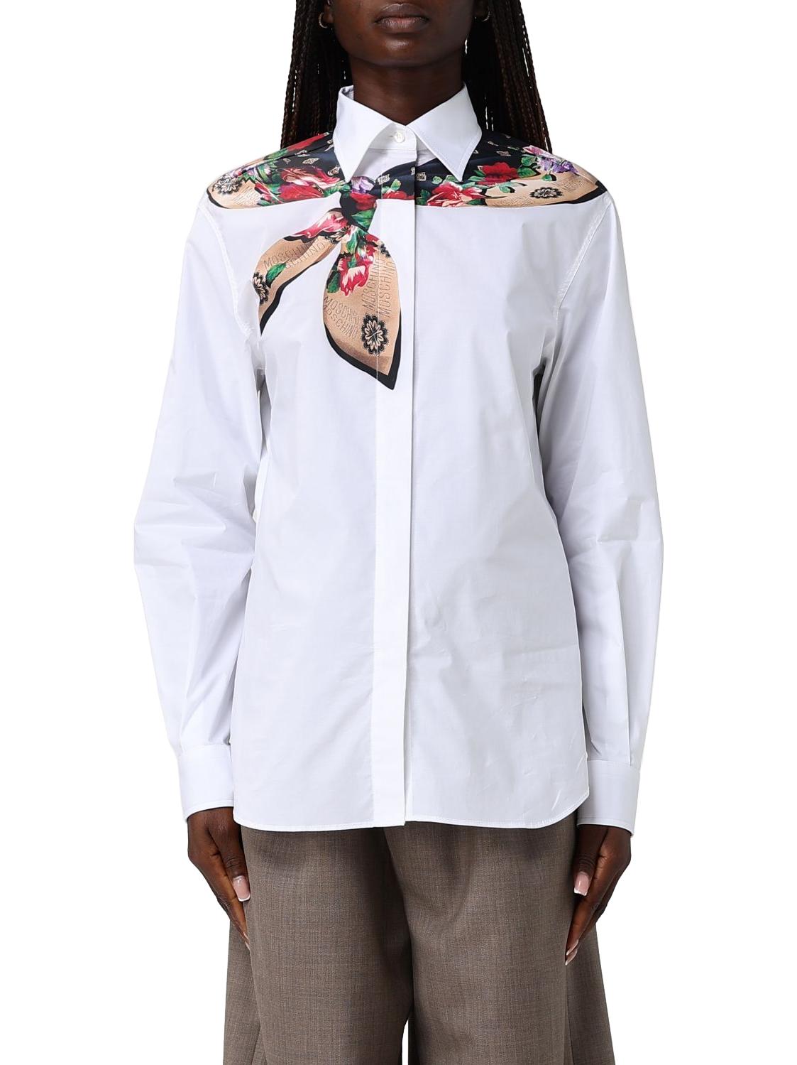 MOSCHINO Moschino Couture Printed Cotton Shirt
