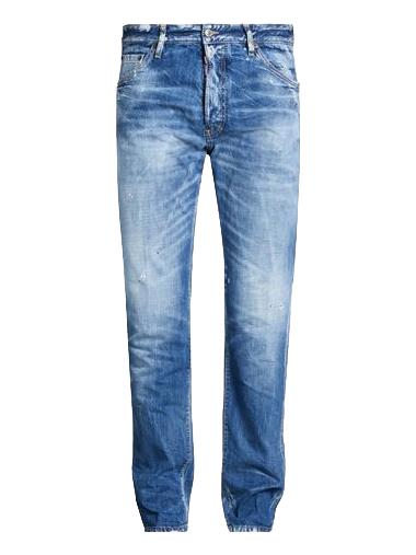 DSQUARED2 Dsquared2 Blue Cotton Jeans
