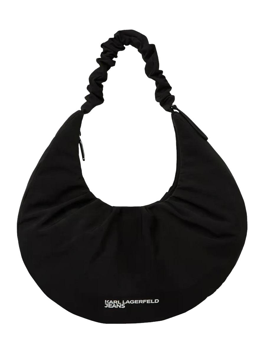 KARL LAGERFELD Logo-Print Shoulder Bag