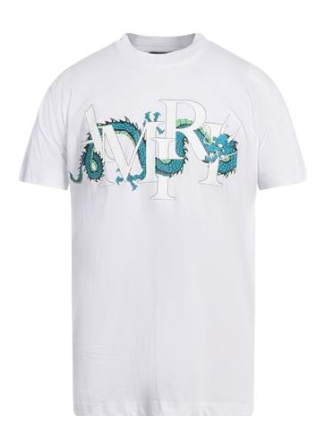 AMIRI man t-shirt white size s cotton