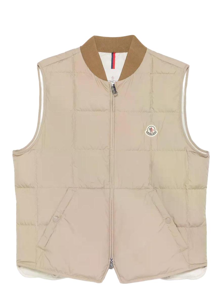 MONCLER Elberton Square-Quilted Gilet