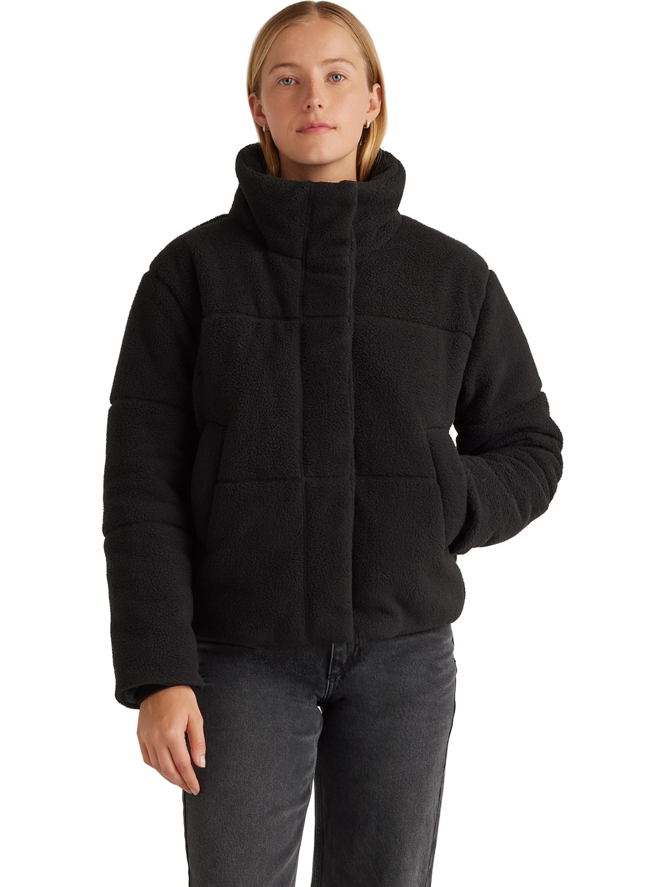 Alo Yoga Sherpa Snow Angel Puffer Jacket In Ivory - 20% Off