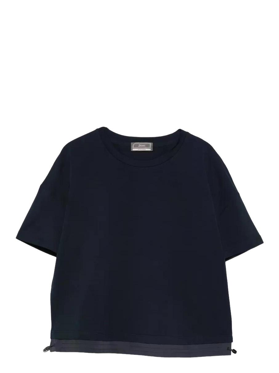 HERNO Short-Sleeve Layered T-Shirt
