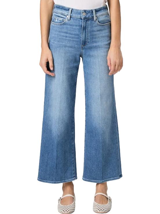PAIGE Anessa High-Waist Wide-Leg Jeans