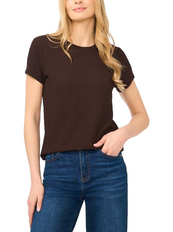 HALOGEN Pucker Crewneck T-Shirt