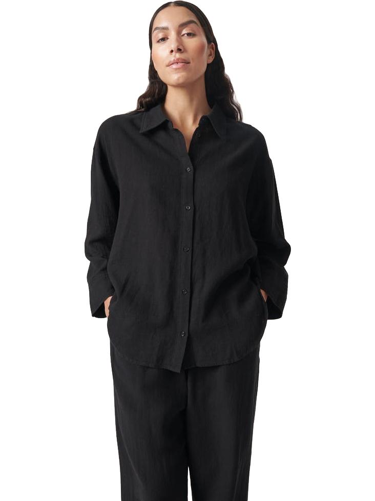 120% LINO 120% Lino Wide Leg Linen Trousers