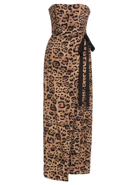 AGUA BENDITA Cinefila Jaguar Maxi Dress