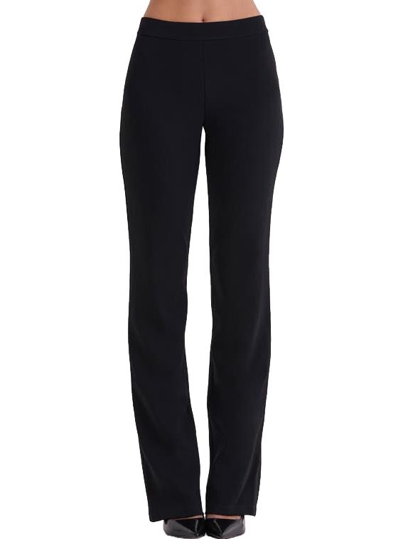 HOUSE OF CB Chiara Straight-Leg Crepe Trousers