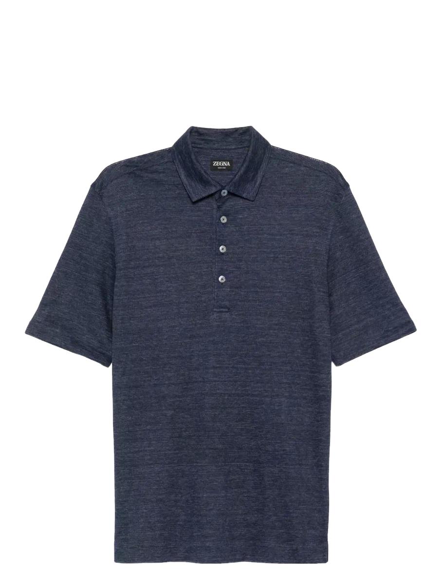 ZEGNA button-up polo shirt
