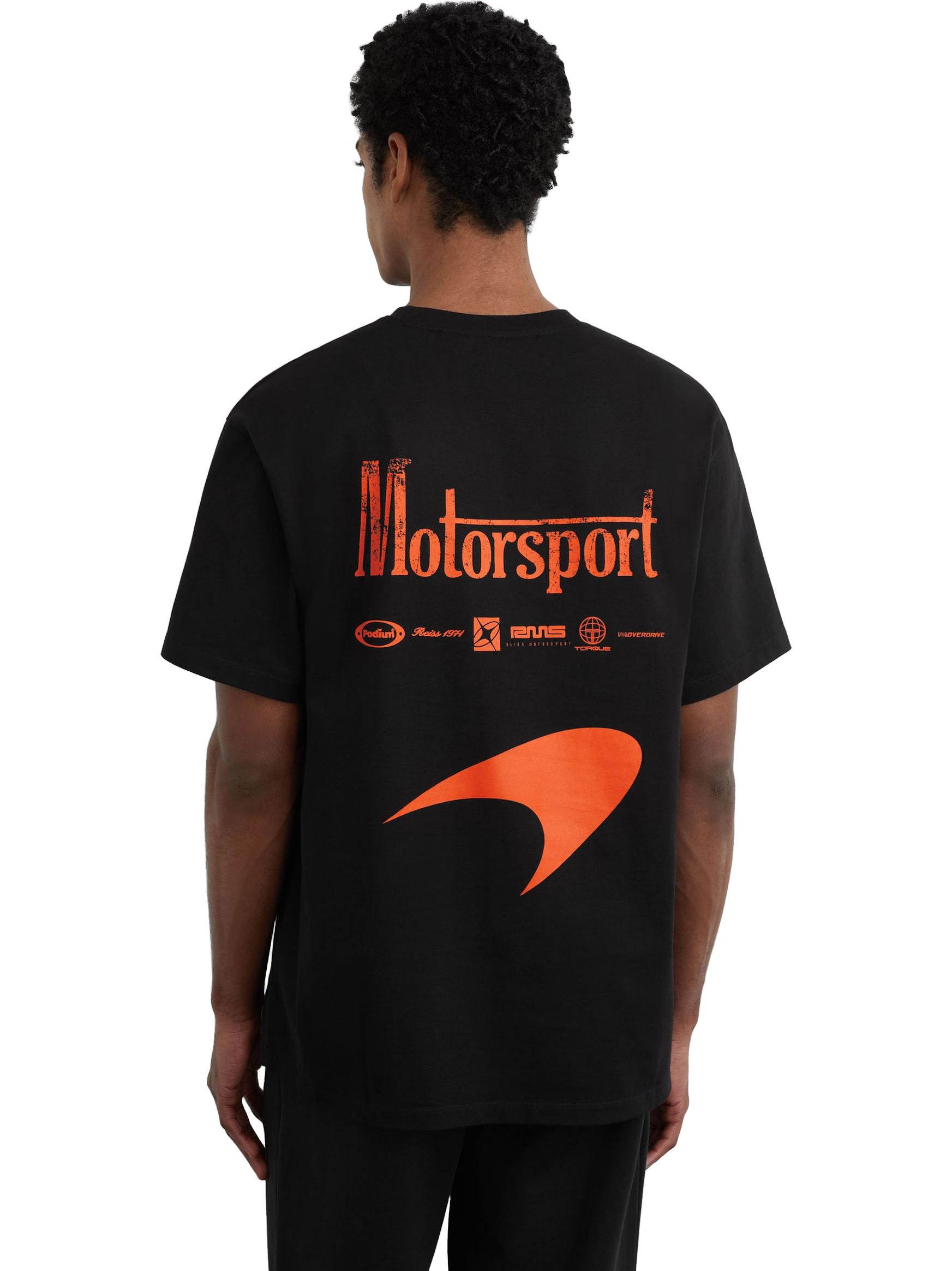 REISS reiss x mclaren f1 team stirlingmclaren racing motorsport relaxed t-shirt unisex-fit