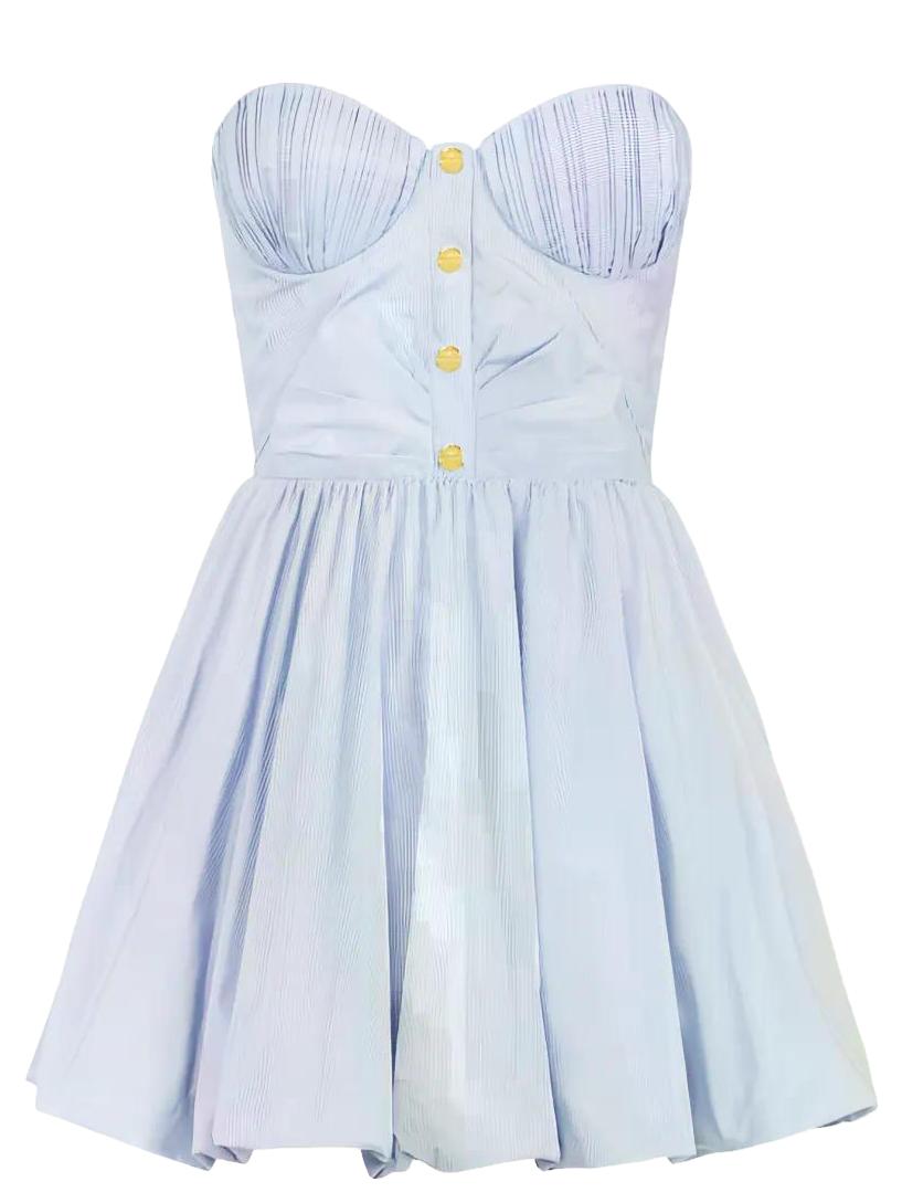 MAEVE Maeve Len Stretch Strapless Shift Dress