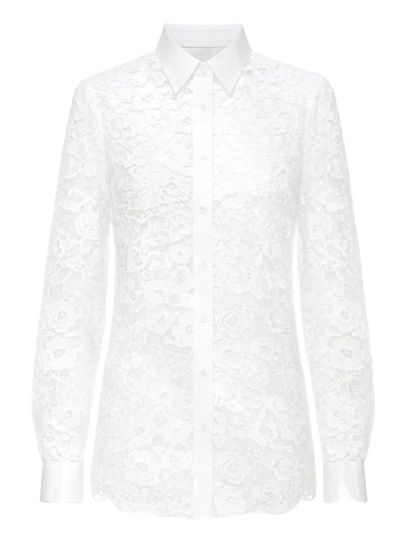 PINKO PINKO Lace Wide-Leg Pants