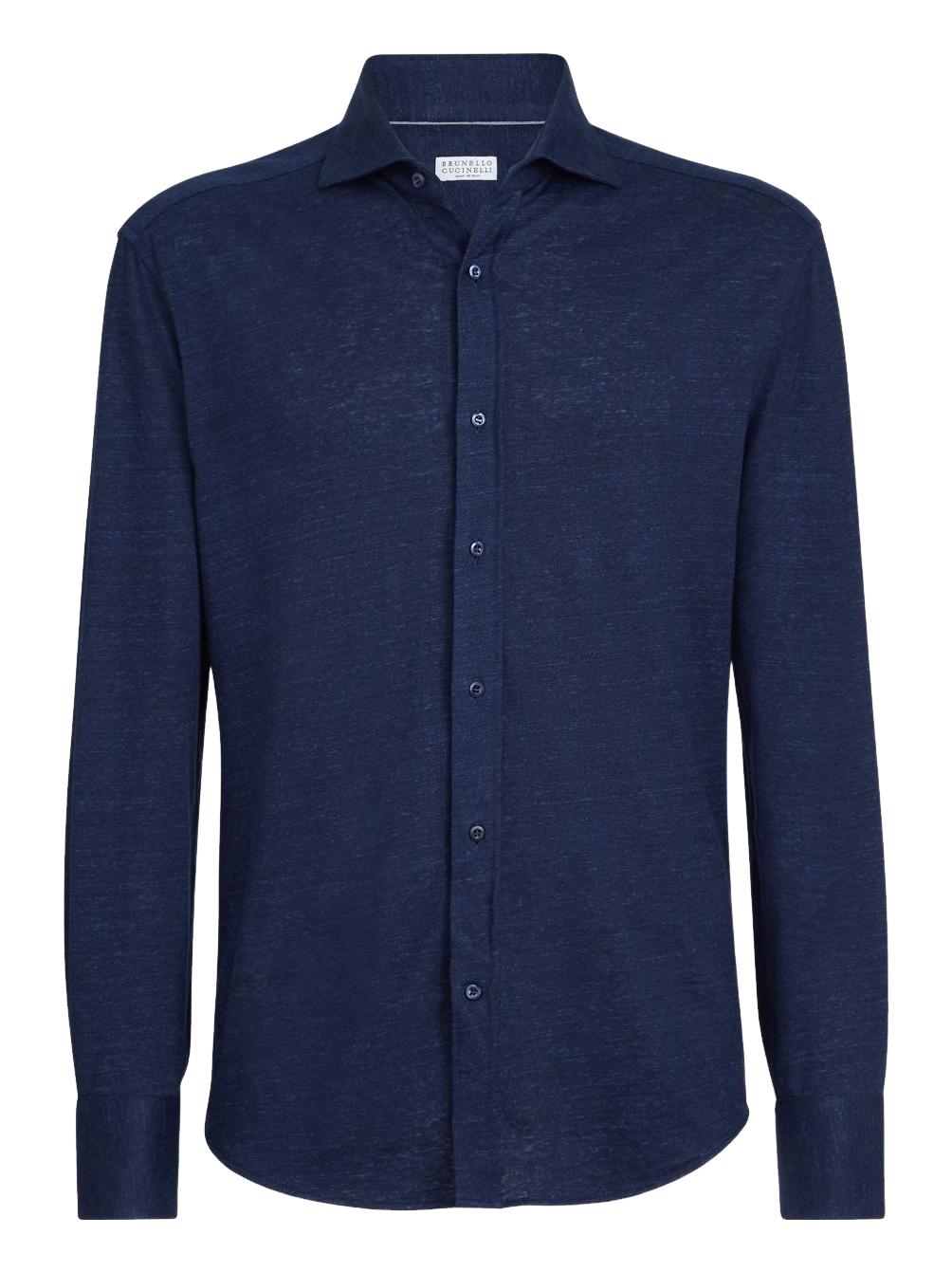 BRUNELLO CUCINELLI Brunello Cucinelli Linen And Cotton Blend Shirt