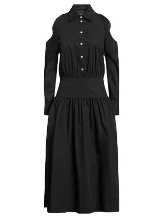 PINKO Midi Cotton Shirt Dress