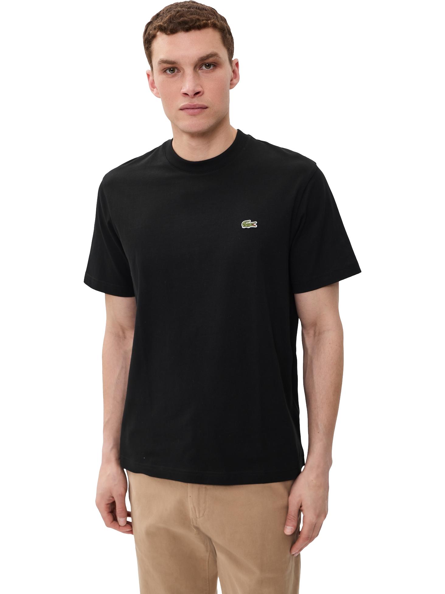 LACOSTE cotton logo tee