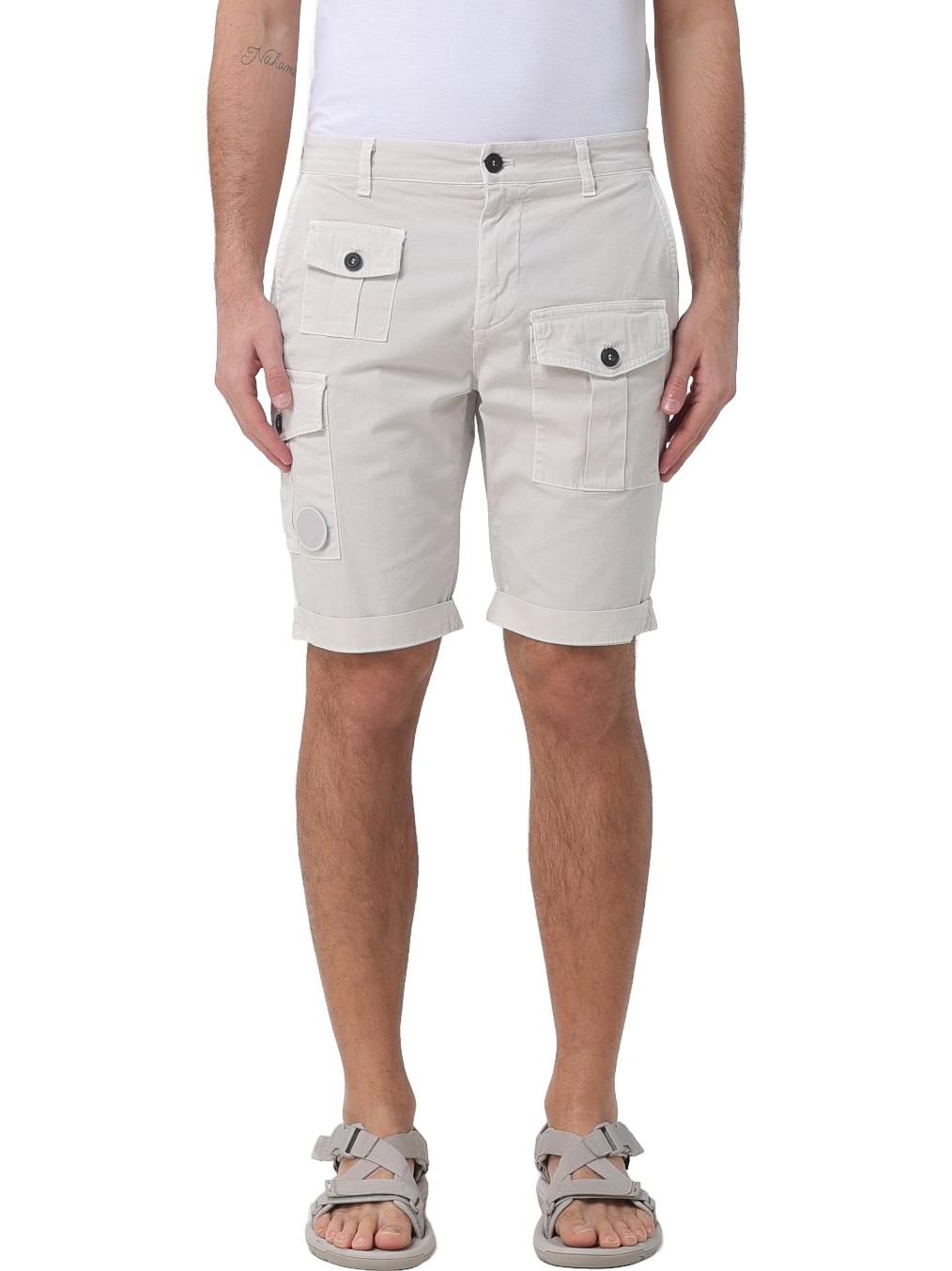 MASON'S Mason's Stretch Cotton Cargo Shorts
