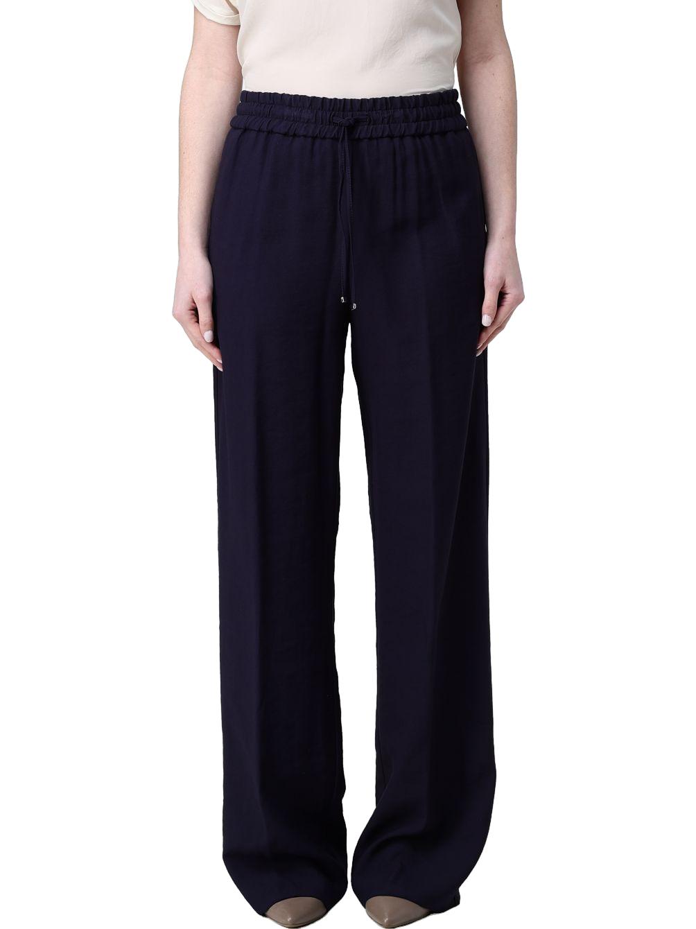 DONDUP Dondup Straight Viscose Blend Trousers