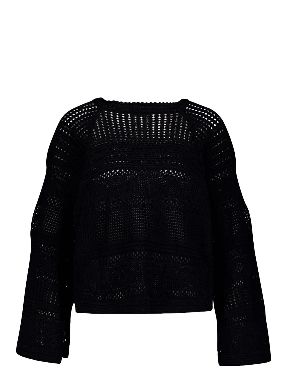 ANN DEMEULEMEESTER Ann Demeulemeester Black Paisley Embroidered Velvet Lounge Pants
