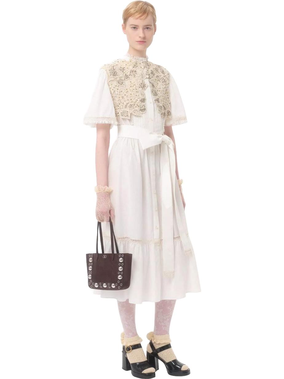 VALENTINO nellcôte mini suede shopper