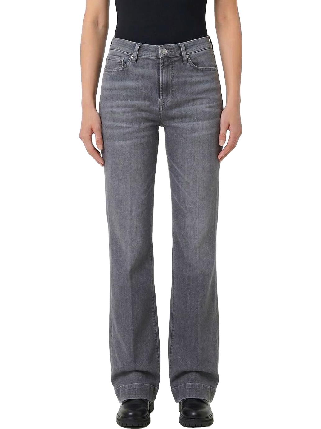 7 FOR ALL MANKIND 7 For All Mankind Flared Stretch Denim Jeans