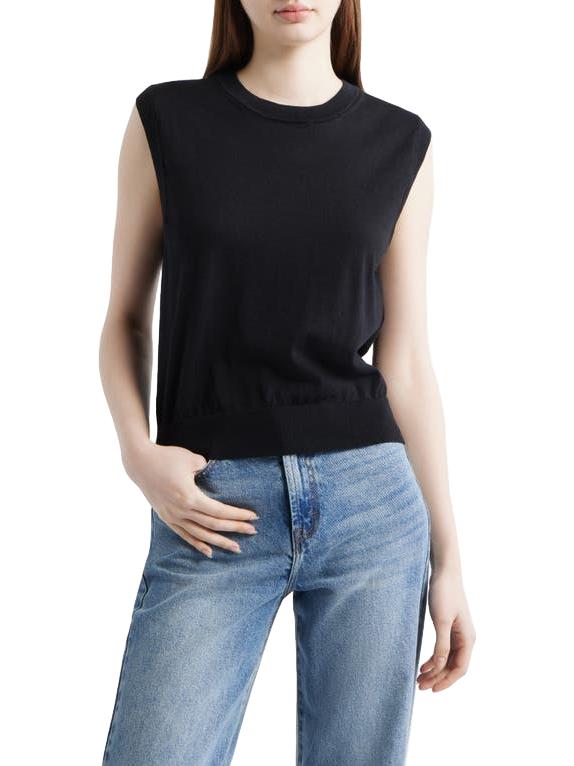 MAVI Pullover Cotton Sweater Vest
