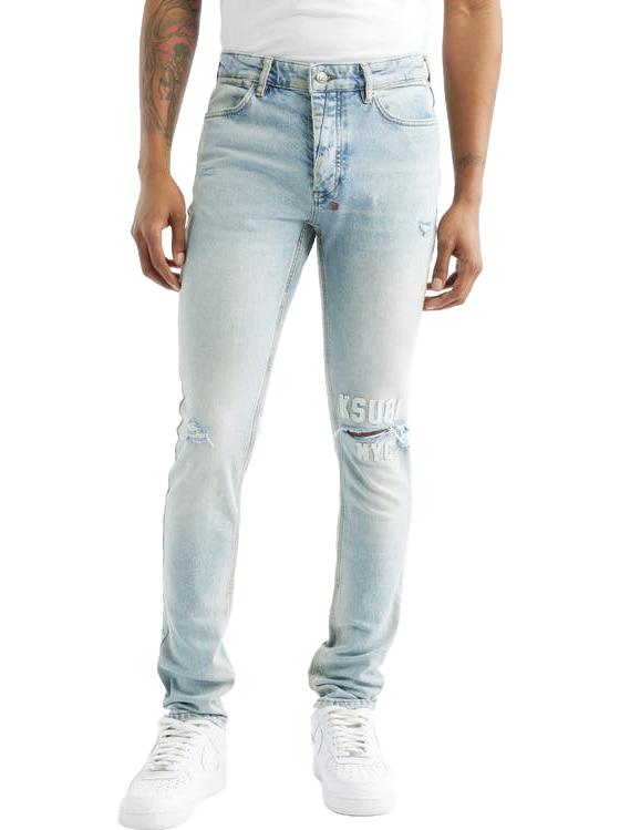 KSUBI Van Winkle Kasper Ripped Skinny Jeans