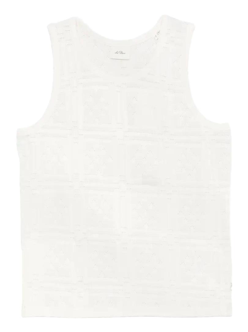 LES DEUX Pointelle Tank Top
