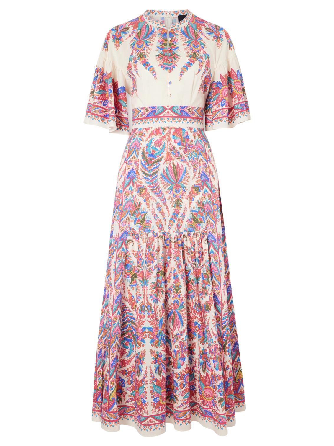 ETRO Printed Cotton-Poplin Maxi Dress