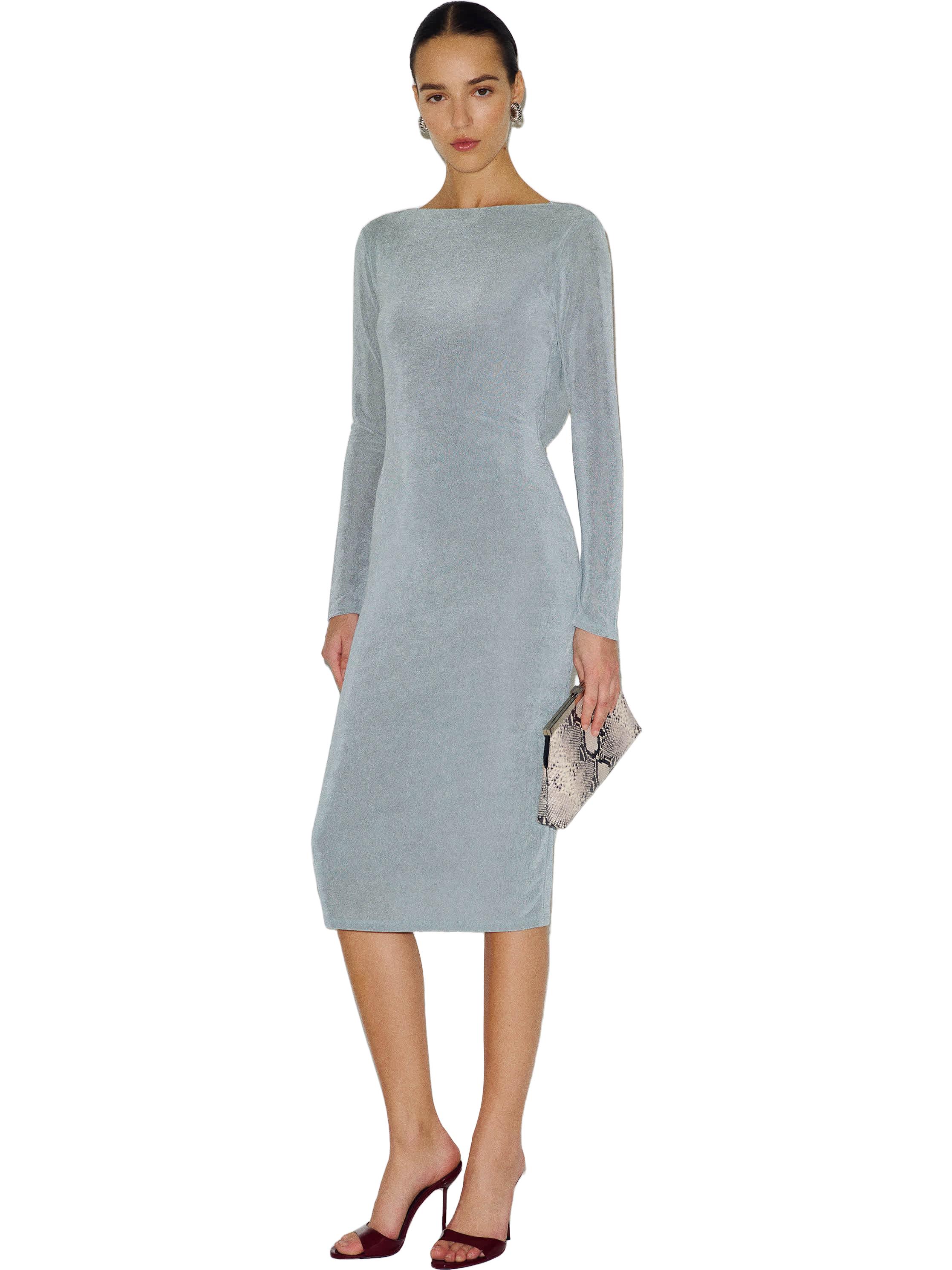 Reformation Mayson Knit Dress - Black | Editorialist