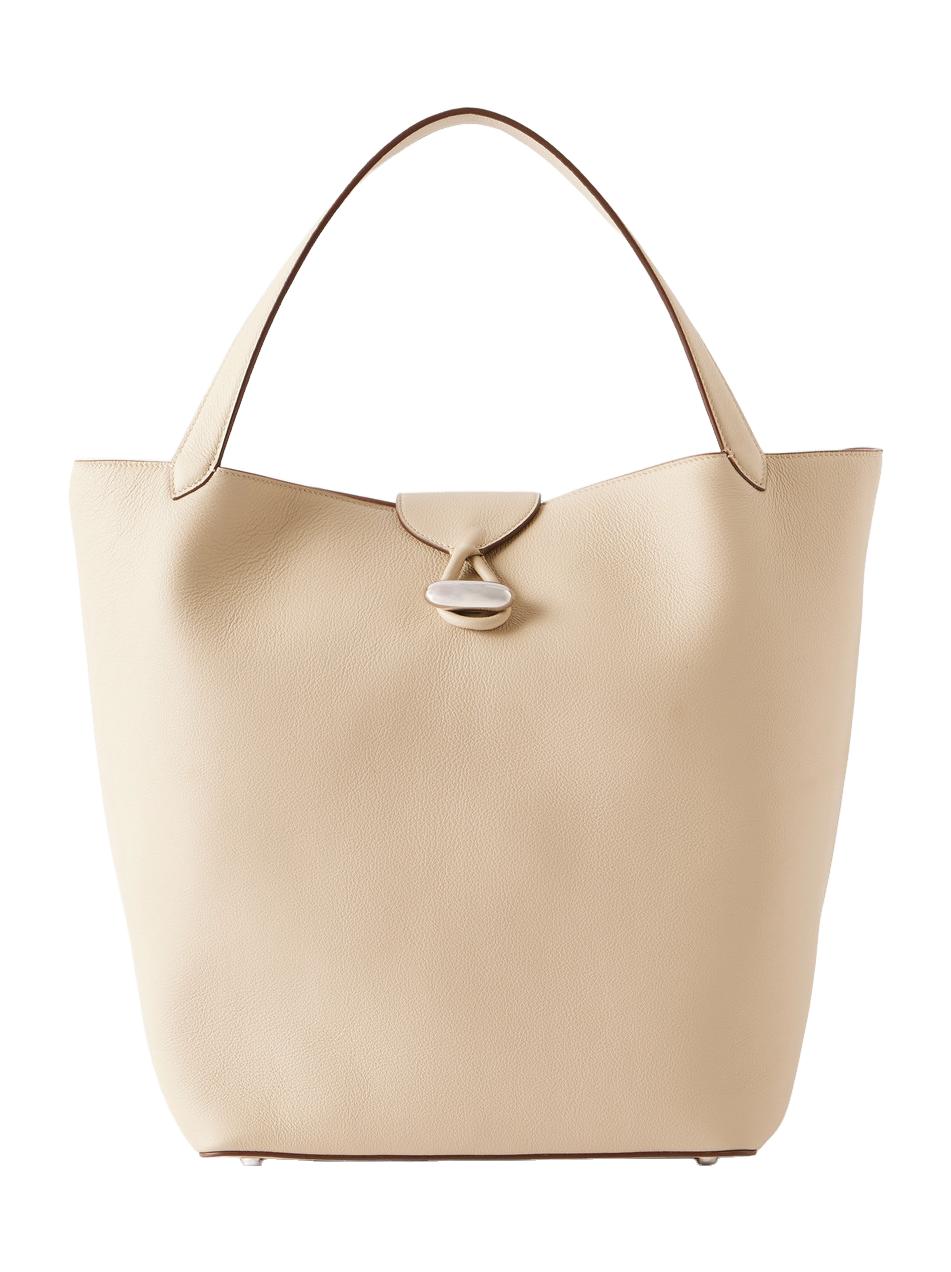 SAVETTE The Anello Leather Tote