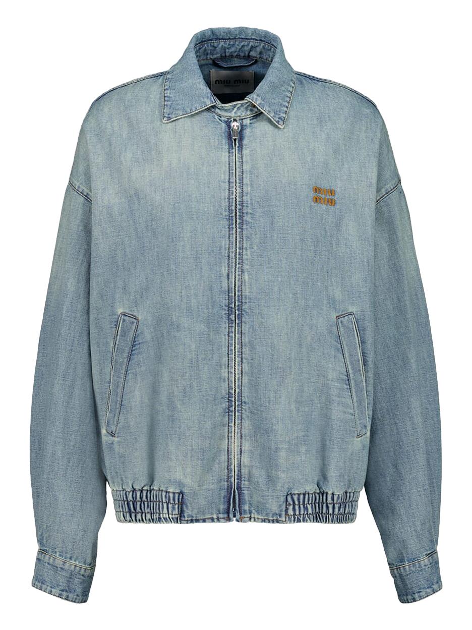 MIU MIU High-Rise Loose Fit Jeans