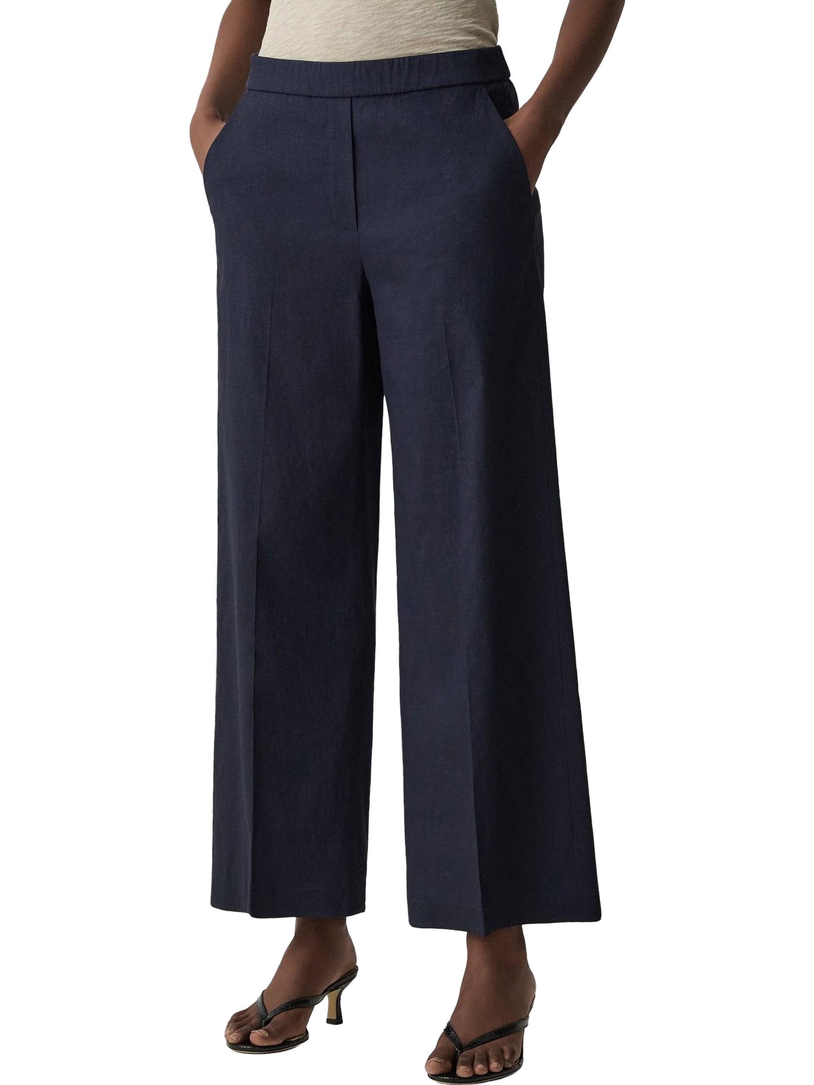 THEORY Classic Straight Pull-On Pants