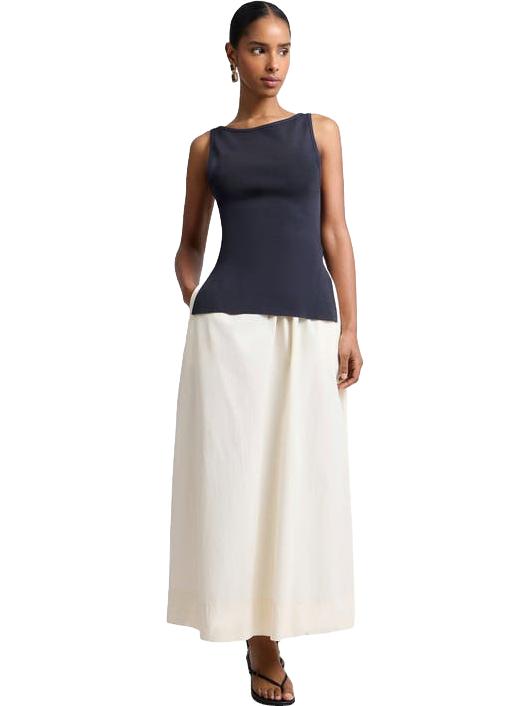 ONIA Boatneck Mix Media Dress