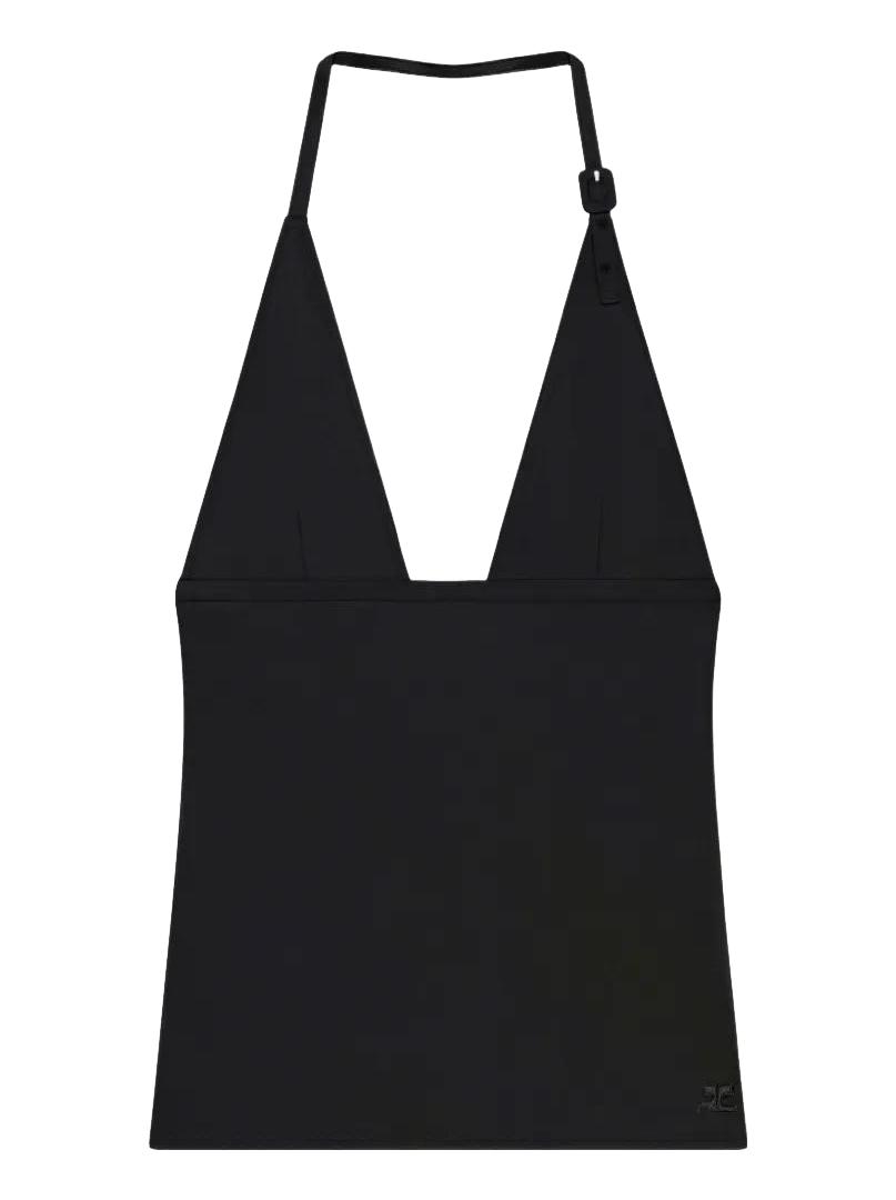 COURREGES Bikini-Style Jersey Top