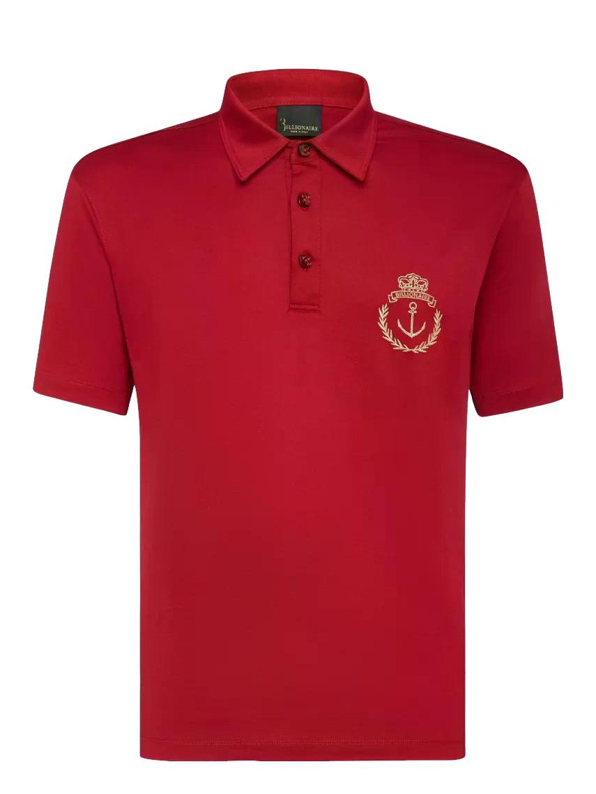 BILLIONAIRE embroidered-logo polo shirt