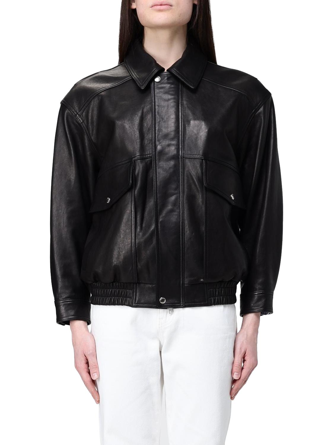 DUNST Dunst Faux Leather Jacket
