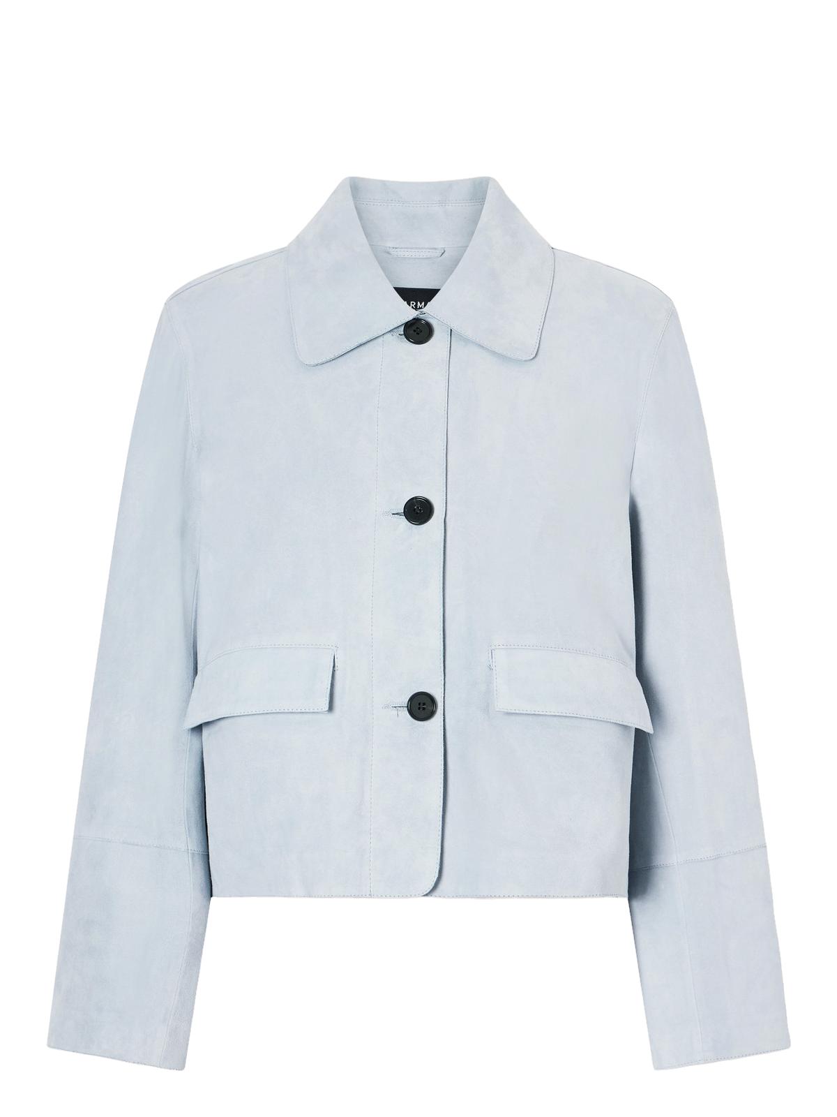 ARMA Cropped Suede Jacket