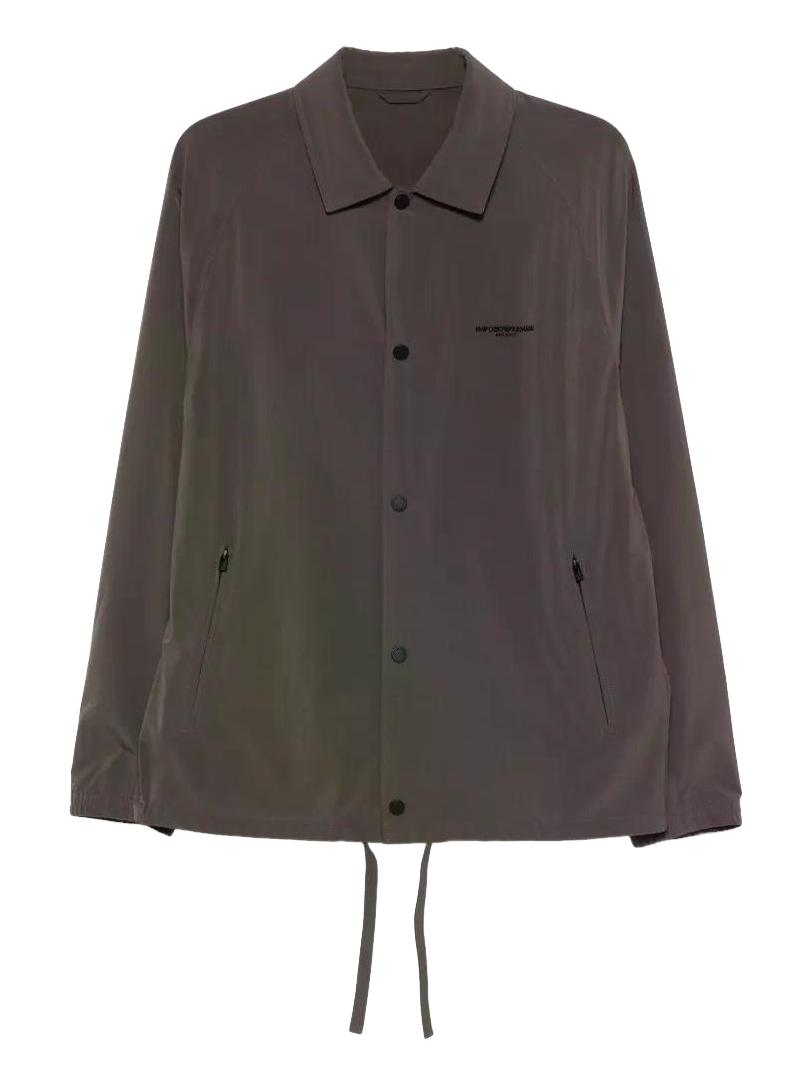 EMPORIO ARMANI Logo-Embroidered Raglan-Sleeve Jacket