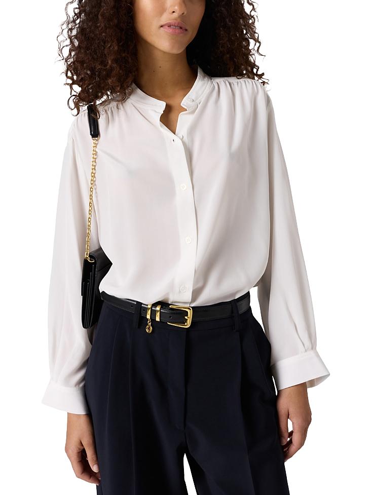 GERARD DAREL Gerard Darel Silk Button Down Shirt