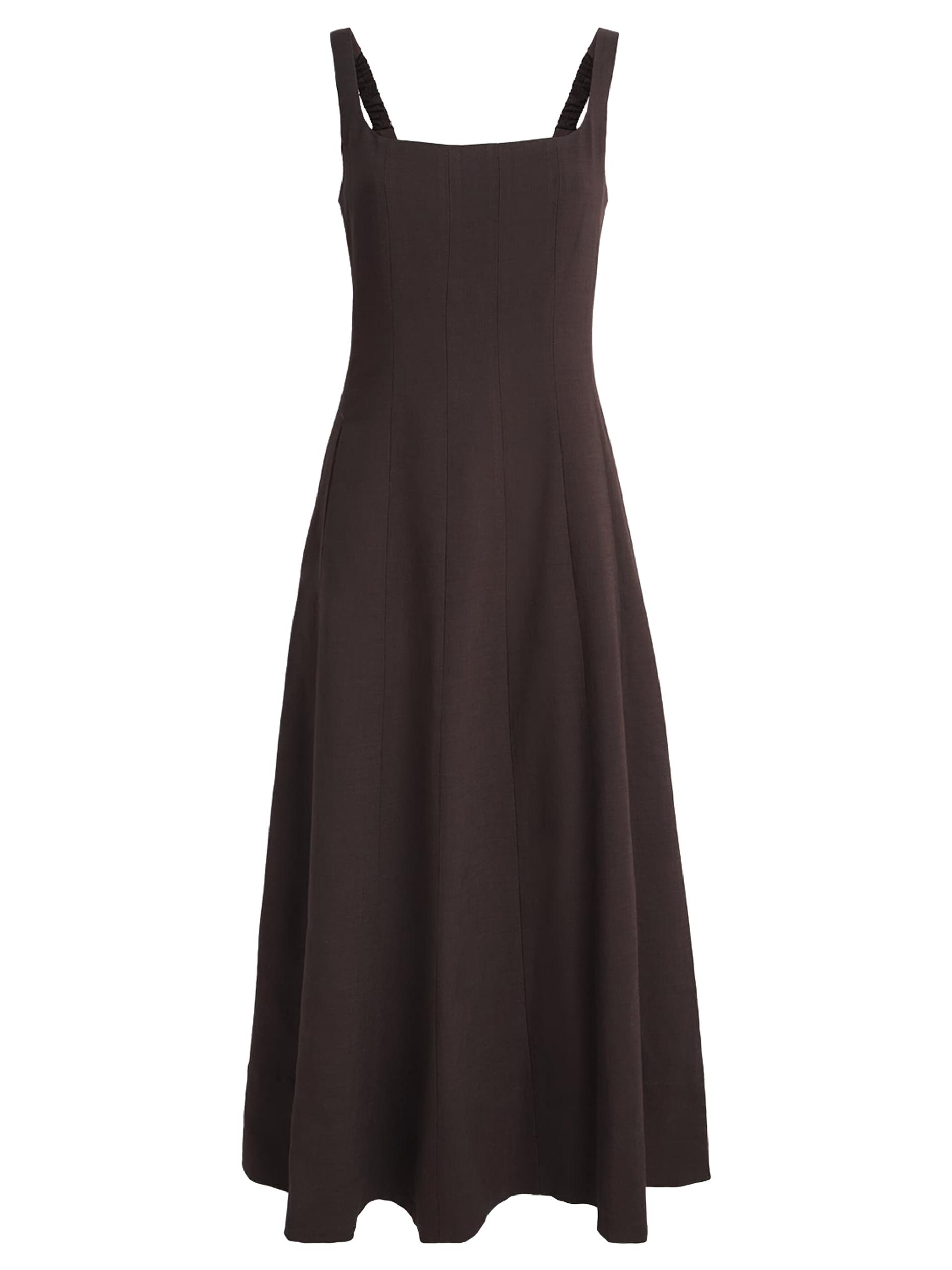 Mare Mare Strapless Seamed A-Line Midi Dress In White - 41% Off | Editorialist Mare Mare Strapless Seamed A-Line Midi Dress In White - 41% Off | Editorialist