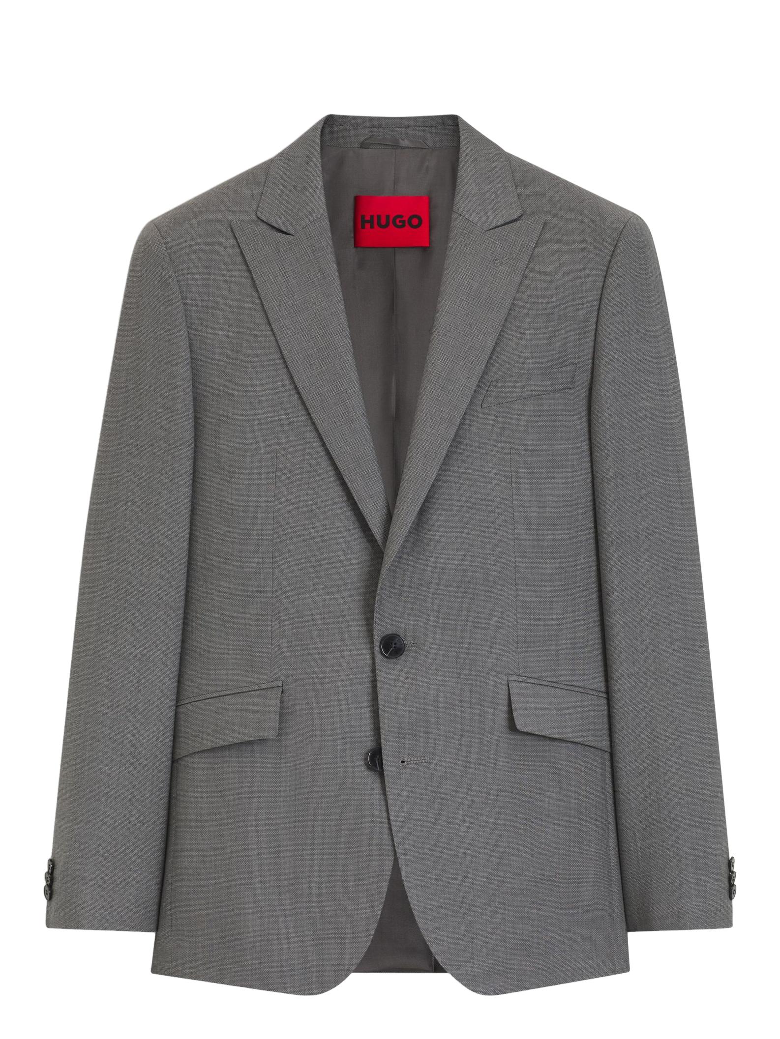 HUGO Slim-Fit Wool-Blend Trousers